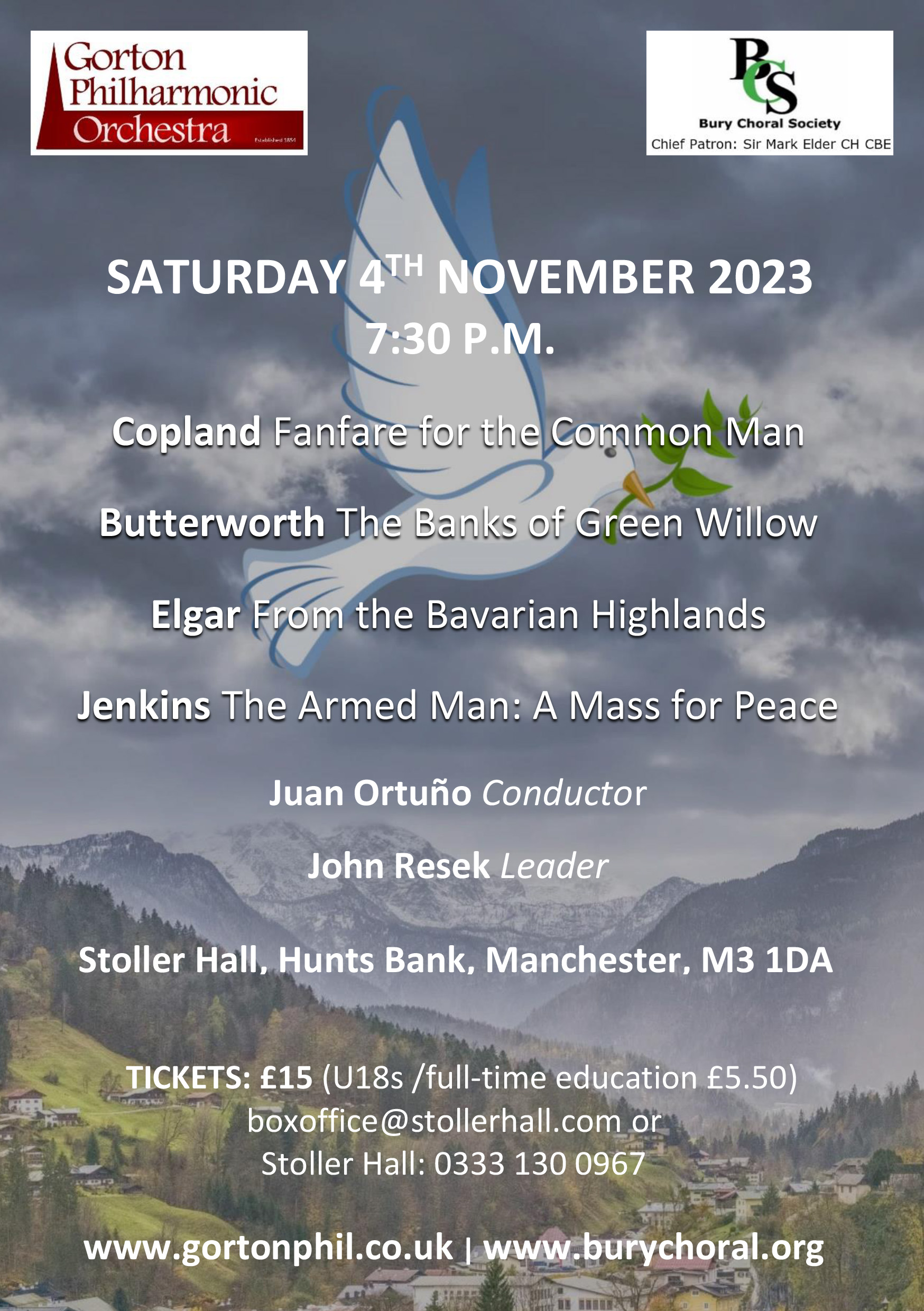 Next concert – Gorton Philharmonic